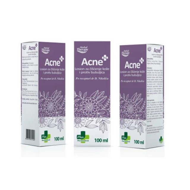 Acne Plus losion za čišćenje kože i protiv bubuljica 100 ml