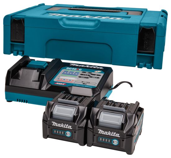 Set 2 x BL4025 akumulator 40V 2,5Ah XGT + punjač - 191V27-4 Makita