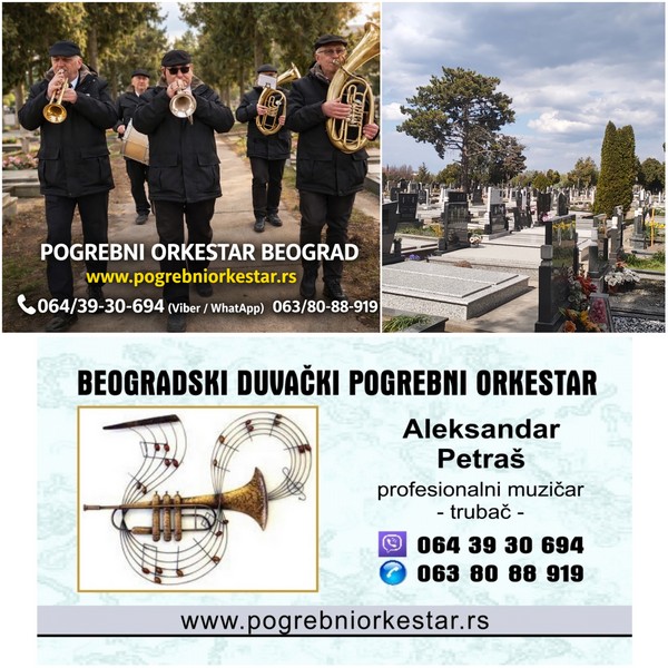Pogrebni orkestar Beograd za sahrane pleh muzika trubači