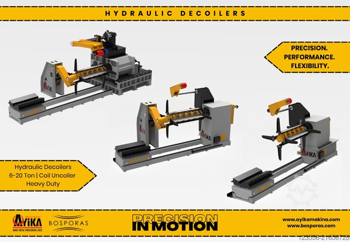 Hidraulični odmotači 6–20 tona | Za teške uslove rada
BOSPORAS MACHINERY | AYIKA HD-6-20 SERIES