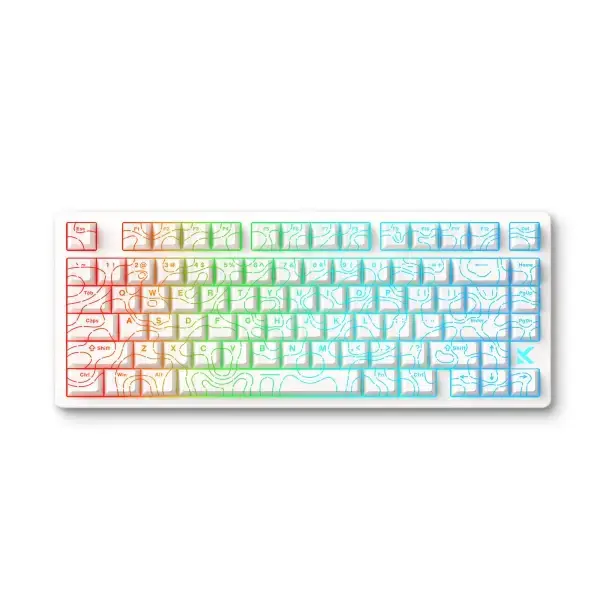 Mchose Gaming tastatura Jet 75, Bela