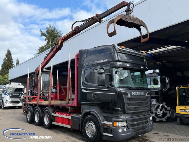 Transporteri od drveta
Scania R620 V8 8x4, Kesla 2012T