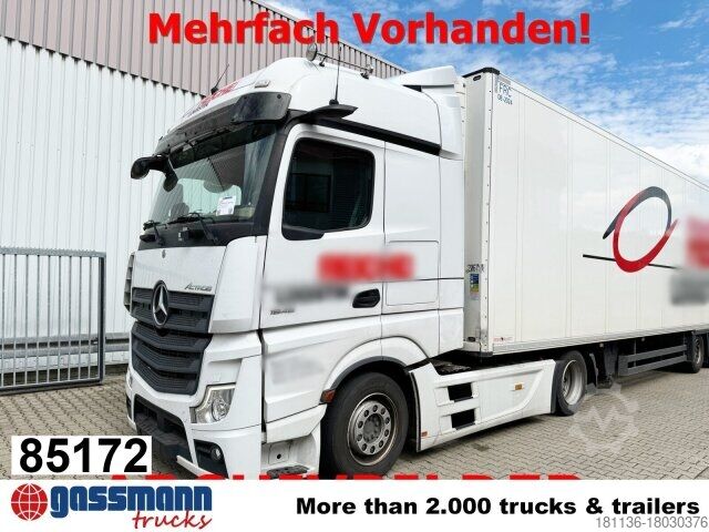 Standardni tegljač
Mercedes-Benz Actros 1848 LS 4x2, Vollumer ,Retarder
