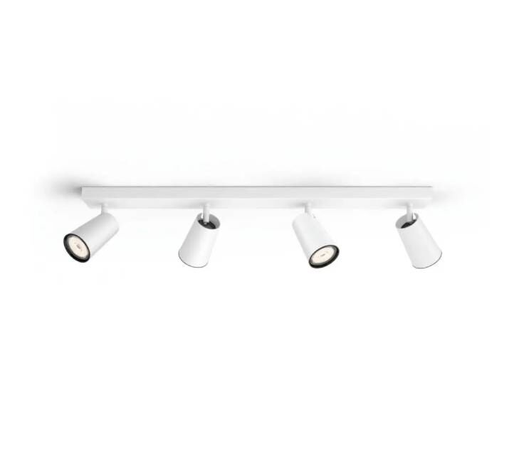 PHILIPS SPOT LAMPA - BELA 4X10W GU10 A