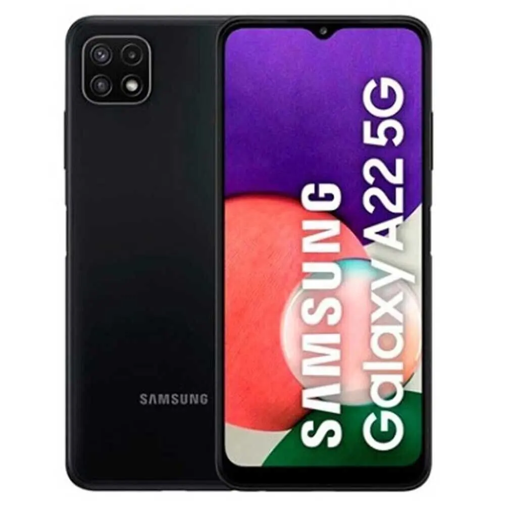 Samsung Refabrikovani mobilni telefon Galaxy A22 5G, 6.6", 1600 x 720, 90 Hz, 48 MP, 8 MP, 4/64GB, Crni