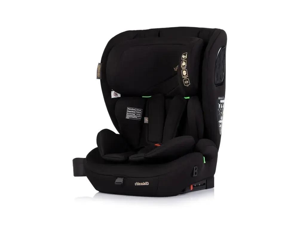 Chipolino Auto sedište Tycoon I-Size, 76-150cm, Isofix, Crno