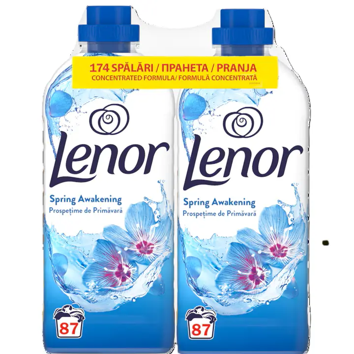 Lenor Omekšivač Spring, Dual Pack, (2 x 1827 ml), 174 pranja