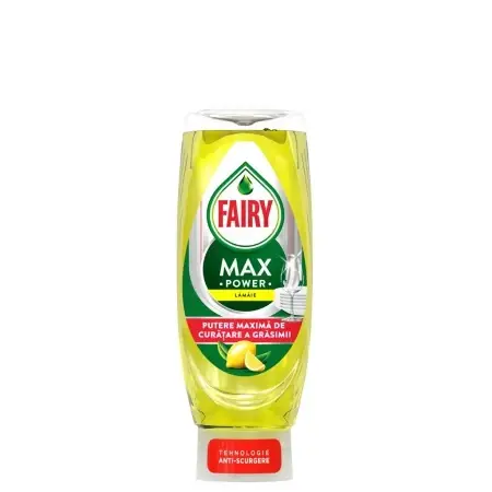 Fairy Tečnost za sudove Max Power, Limun, 545 ml
