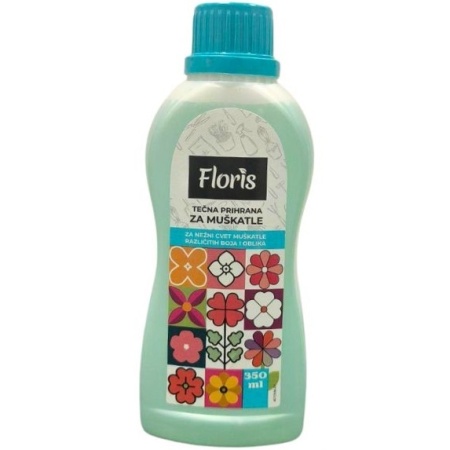 Tečno đubrivo - prihrana za muškatle 350ml FLORIS
