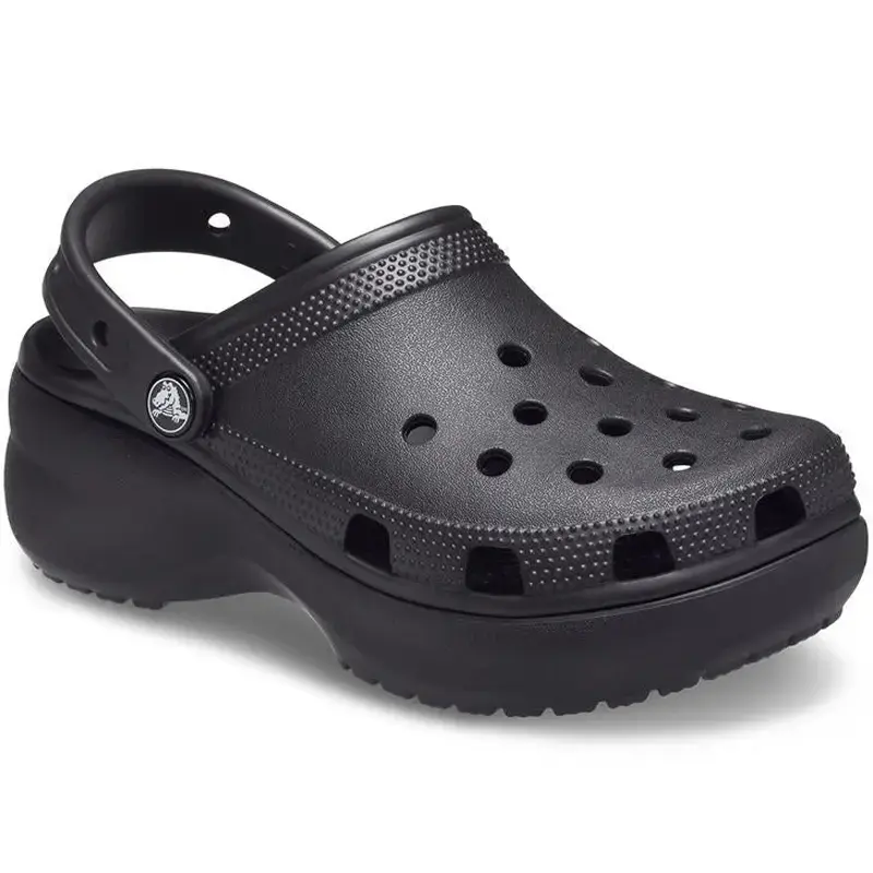 Crocs Ženske papuče Classic Platform, Crne
