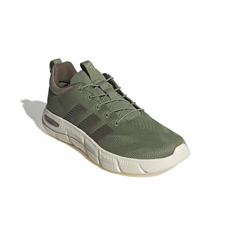 Adidas Muške patike Cloudfoam Flex - Elastic Laces HQ2542, Maslinaste