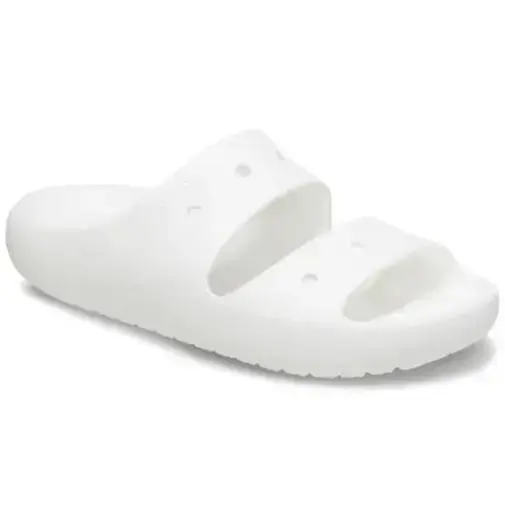 Crocs Papuče Classic Clog Grafhic, Bele