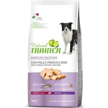 Trainer Natural Dog Hrana Za Pse, Sveža Piletinom, Za Starije Pse, Srednjih rasa, 12kg