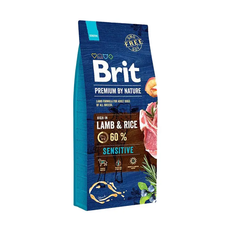 Brit Suva hrana za pse Premium by nature Sensitive, Jagnjetina, 8kg