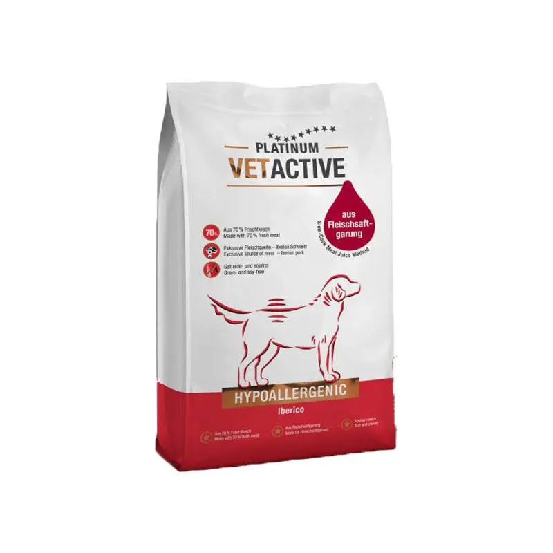Platinum Suva hrana za pse Vetactive Hypoallergenic Iberico, 5kg
