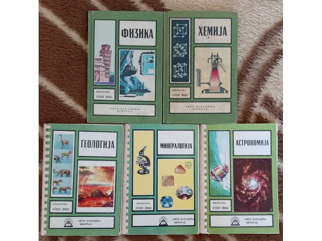 Fizika, Hemija, Geologija, Astronomija i Mineralogija