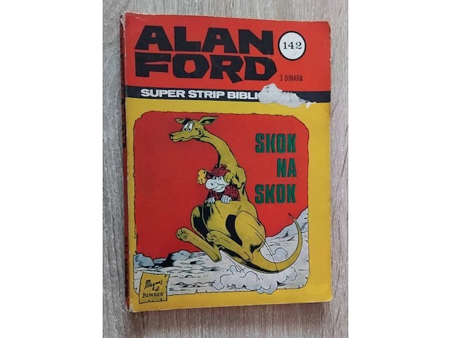 Alan Ford 24 Skok na skok Vjesnik super strip 142