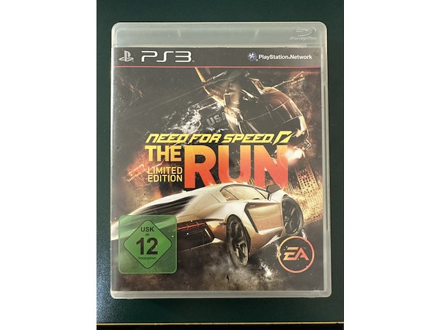 Need For Speed The Run PS3
