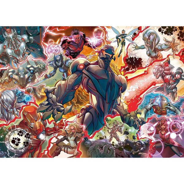 Ravensburger puzzle (slagalice) - 1000pcs Villainous Marvel Ultron RA16902
