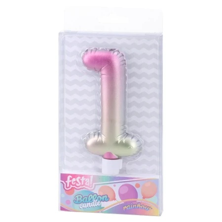 Balloon candle svećica duga - odaberite broj ( 710321 )