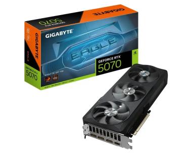 GIGABYTE Graficka karta Gigabyte GeForce RTX 5070 Eagle OC GDDR7 12GB 192bit 3xDP/HDMI