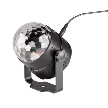 Somogyi Mini RGB disko kugla 80mm, USB, do 100m2 ( DL80R )