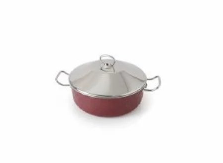 Parlanta Granitna serpa metalni poklopac 24 cm ( 849 )