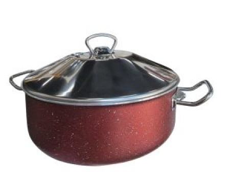 Parlanta Granitna serpa metalni poklopac 18 cm ( 846 )