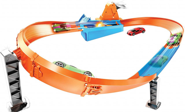 Hot Wheels Rapid Raceway Champion - Staza sa autićem ( 813951 )
