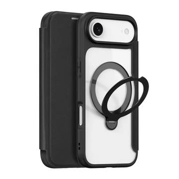 IPHONE AIR DUX DUCIS SKIN X PRO MAGNETIC FLIP CASE - BLACK