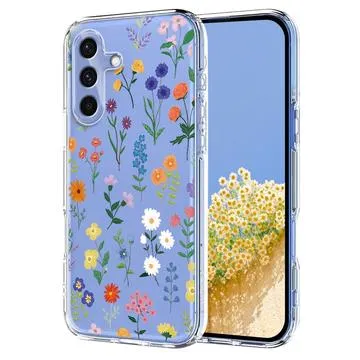 SAMSUNG GALAXY A57 FLORAL PATTERN TPU CASE