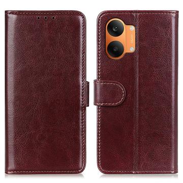 XIAOMI REDMI TURBO 5 MAX/POCO X8 PRO MAX WALLET CASE WITH STAND - BROWN