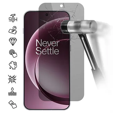 ONEPLUS 15 PRIVACY TEMPERED GLASS SCREEN PROTECTOR (OPEN-BOX SATISFACTORY)