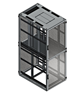 SORAX 19" kolokacijski ormar 47U, Š=800xD=1.200xV=2.000mm
Kolokacijski ormar s 2 odjeljka, puna prednja ventilirana vrata, dvostruka ventilirana stražnja vrata, RAL7035