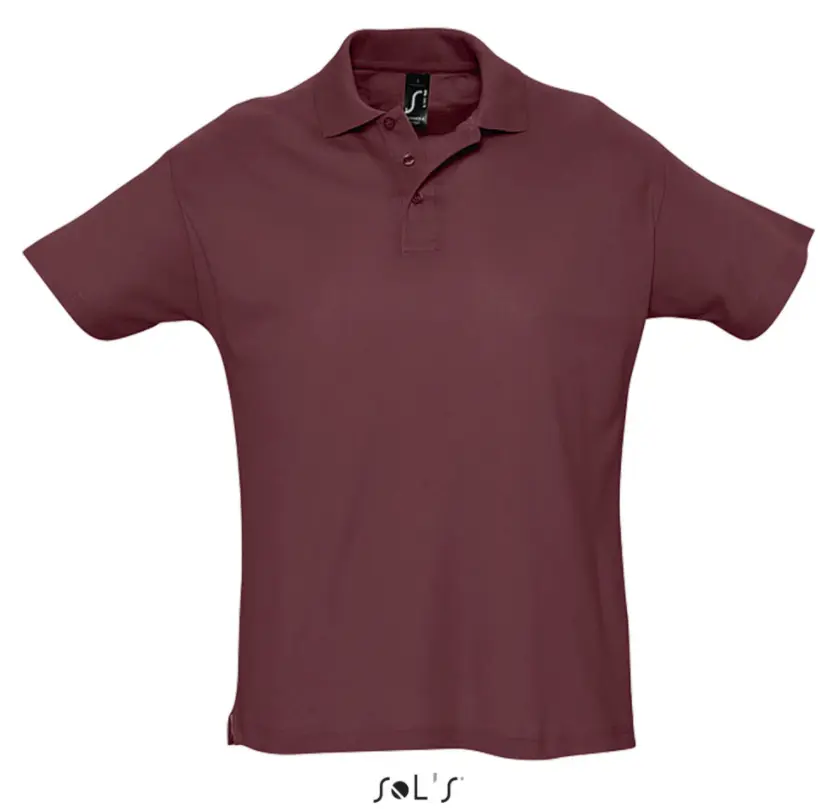 Sols Muška polo majica Summer II Burgundy veličina S 11342