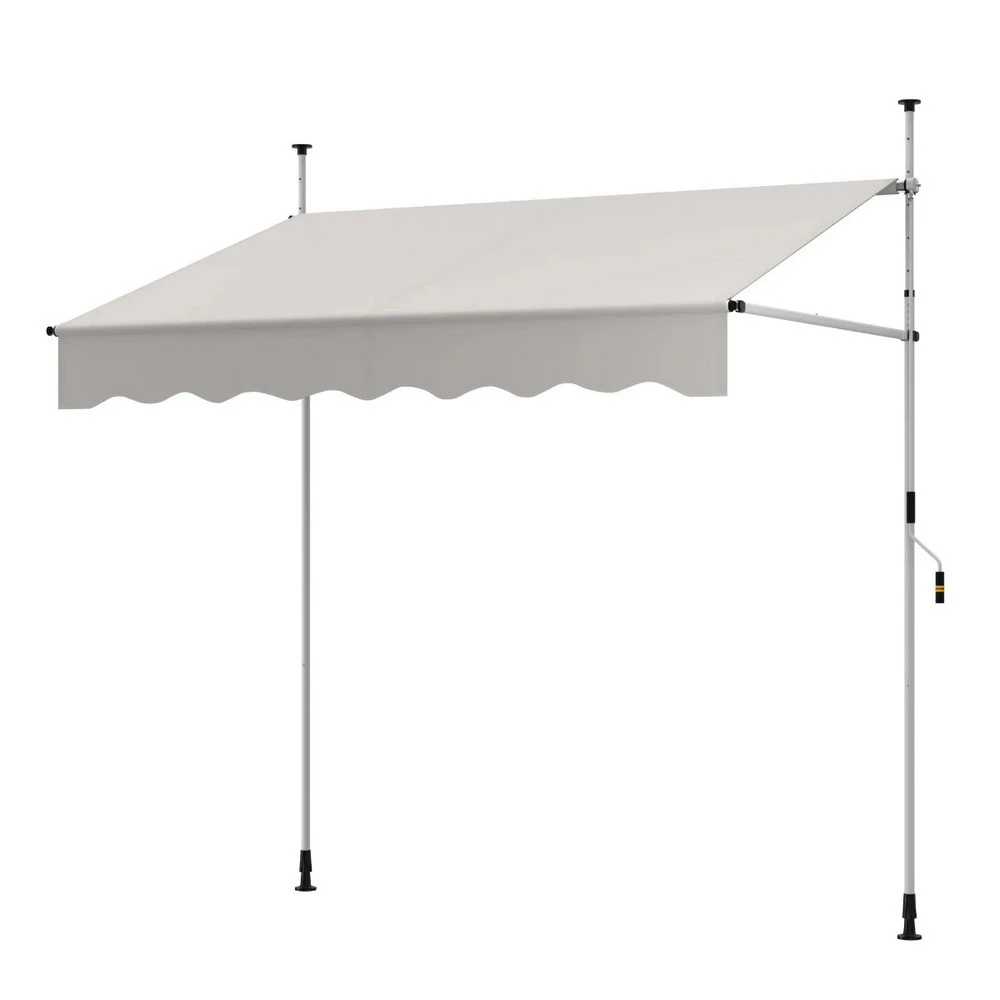 Balkonska tenda 200x120cm bež