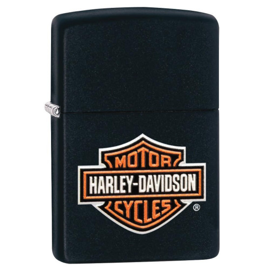 Zippo Z218HD H252 Harley-Davidson Logo Black Matte upaljač
