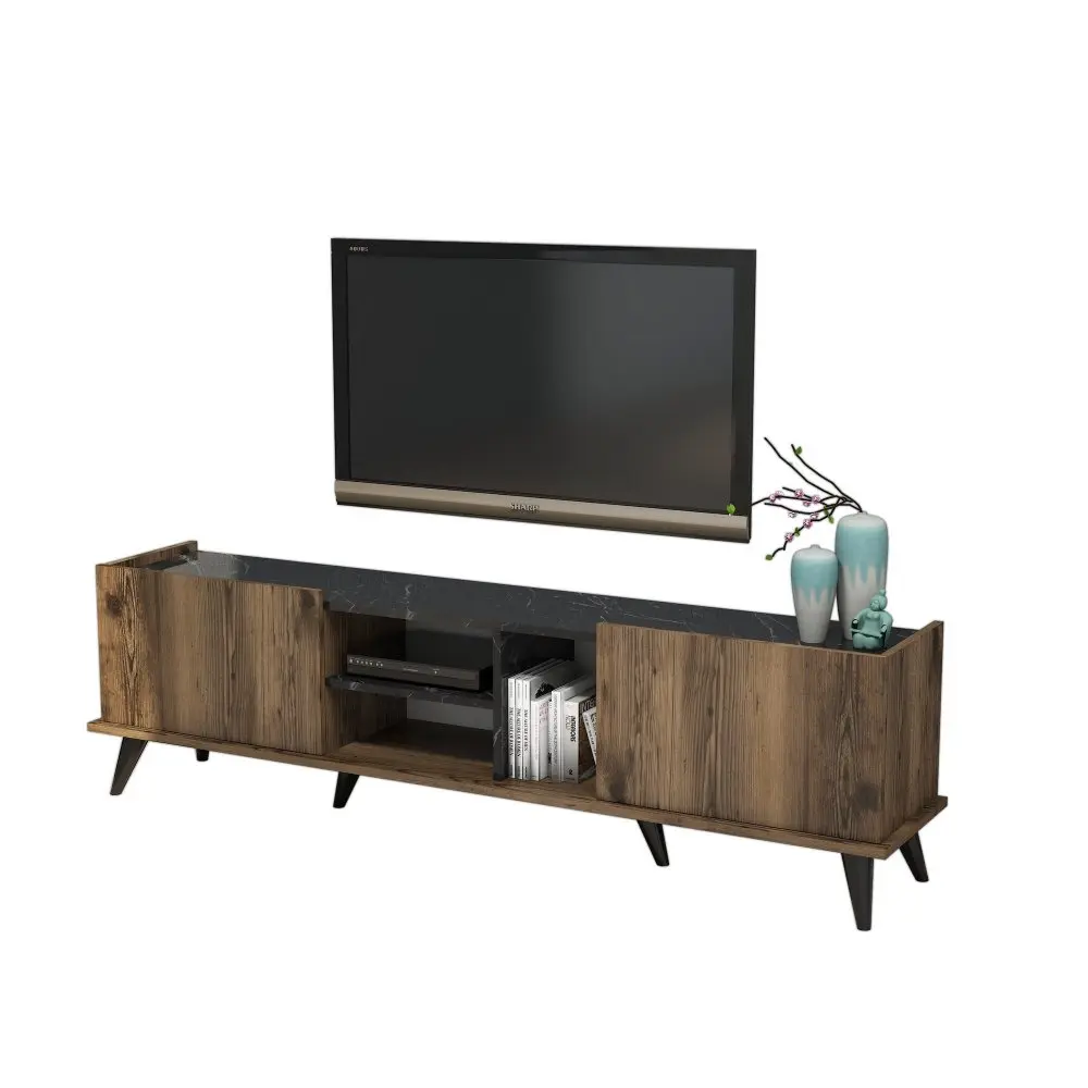 Hanah Home Elegante TV komoda, Braon