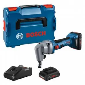 Bosch Akumulatorska grickalica za lim GNA 18V-16 E, L-Boxx, ProCORE18V, 2x 4.0Ah 0601529601