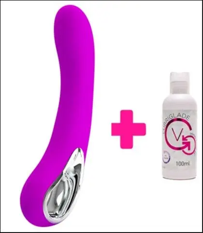 Vibrator za G tačku, Roze i Lubrikant