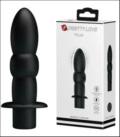 Pretty Love Analni vibrator Wyatt, Crni