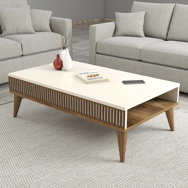 Hanah Home Klub sto Milan 105x34,6x60​cm Orah
