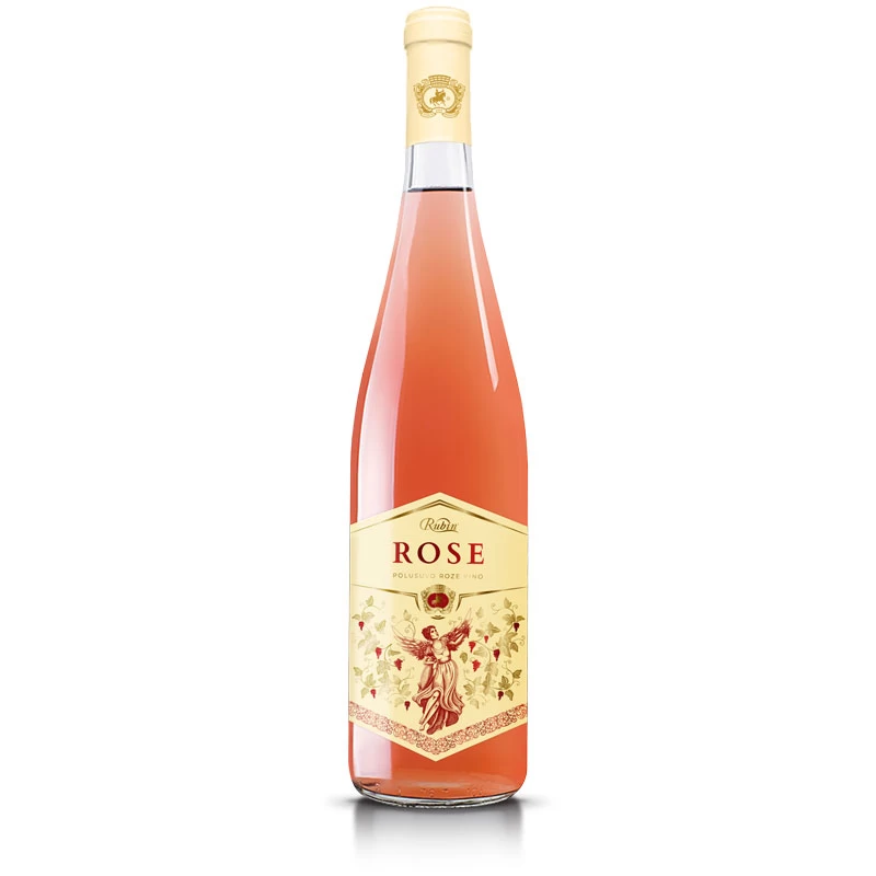 Stono Polusuvo Ružičasto Vino Rose Rubin 0.75L