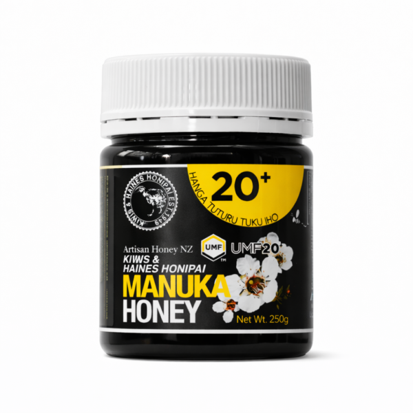 Manuka med UMF 20+ 250g – Haines Premium Kvalitet