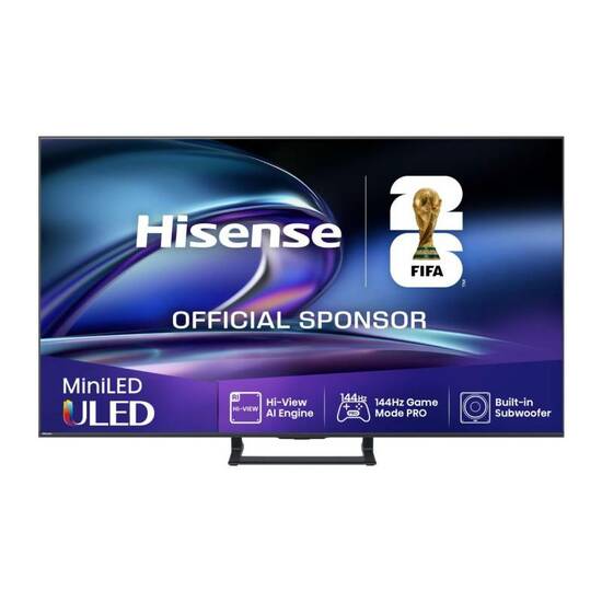 Televizor Hisense 55E8Q , 55" (140 cm), 3840 x 2160 4K Ultra HD, Uled Mini Led, Vidaa, Crni