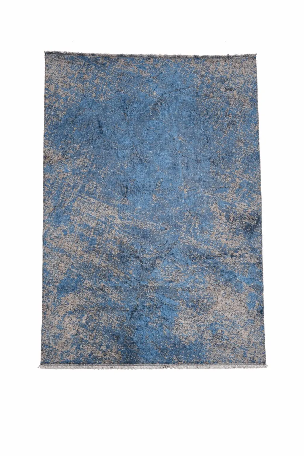 Tepih Blue Vintage 120x170 cm - moderan tepih plavo-bež apstraktni dizajn