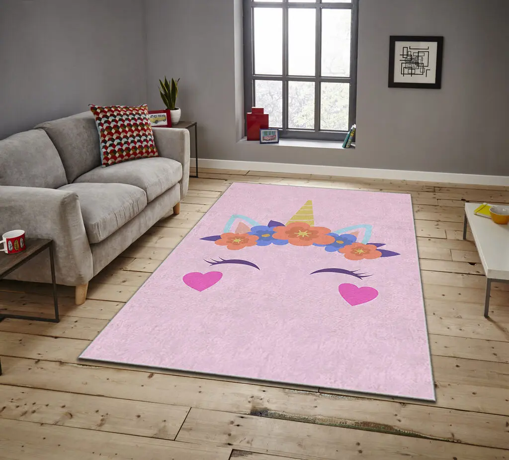 Conceptum Hypnose Tepih Asr Crpt-34, Pravougaoni, 80 x 140 cm, Roze