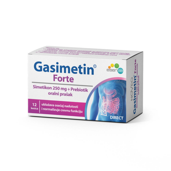 Gasimetin forte prašak za direktnu primenu 12 kesica