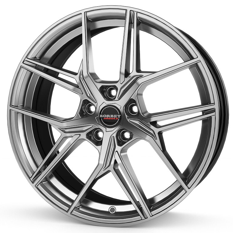 BORBET
QX HYPER BLACK SILVER 20x8.5-5/108