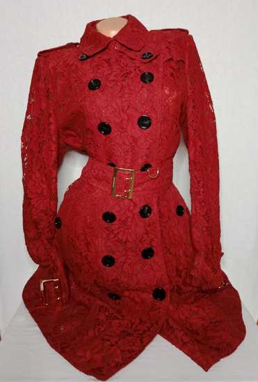 Burberry mantil Lace Trench Coat original LUX
